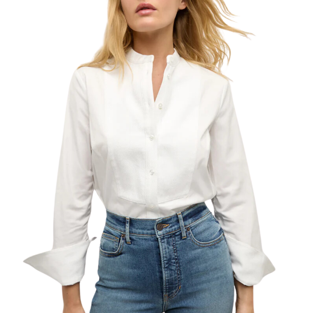 Veronica Beard Naya Top in White