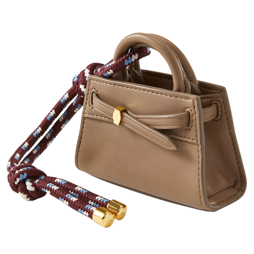Dash Bag Charm in Bark Multi