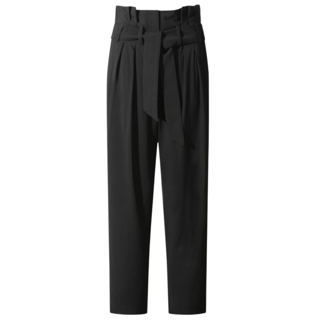 IRO Sandya Cropped Trousers in Black