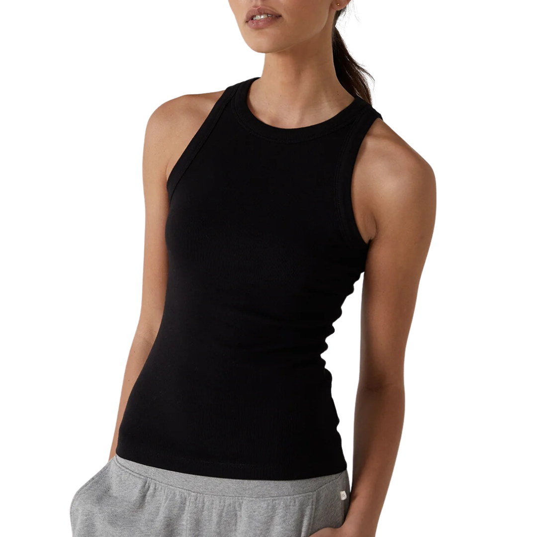 Velvet Cruz Tank Top in Black