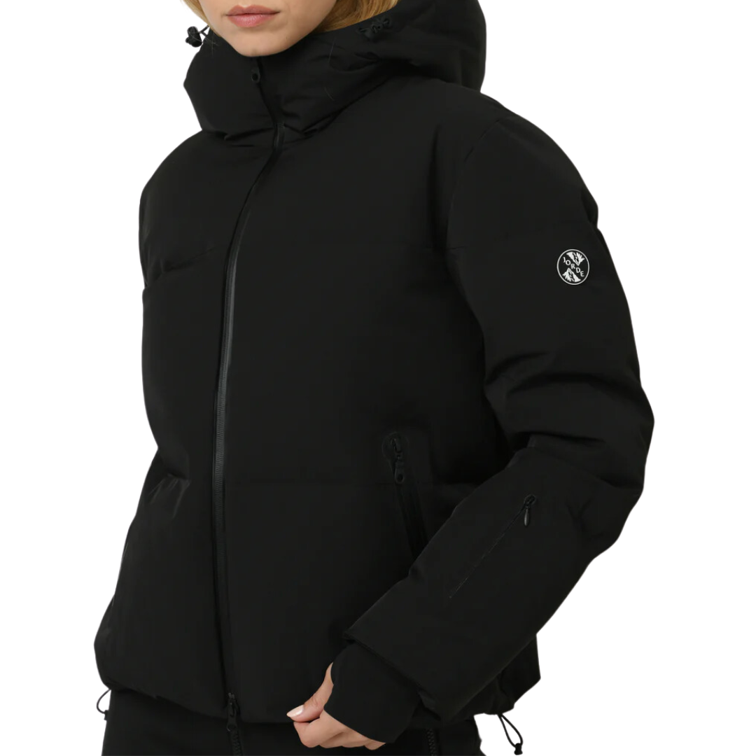 Jorde Poppy Ski Jacket in Black
