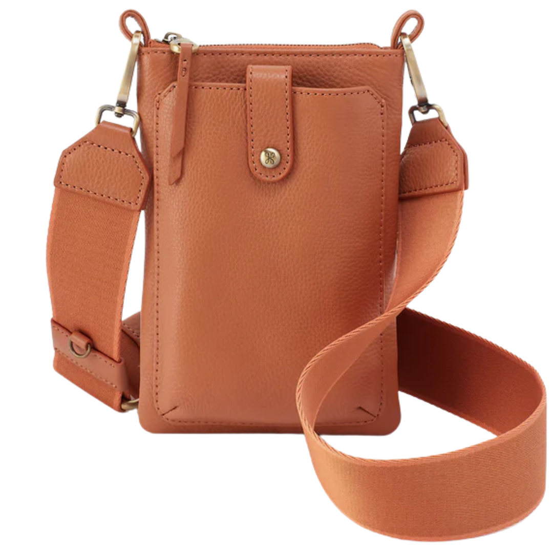 Cass Phone Crossbody in All Butterscotch