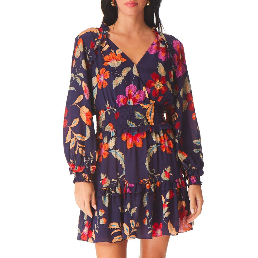 Gilner Farrar Raquel Dress in Gypsy Garden Print